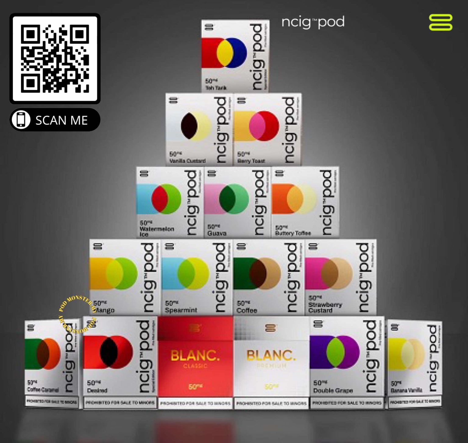 NCIG PRO : DEVICE - Pod Monster